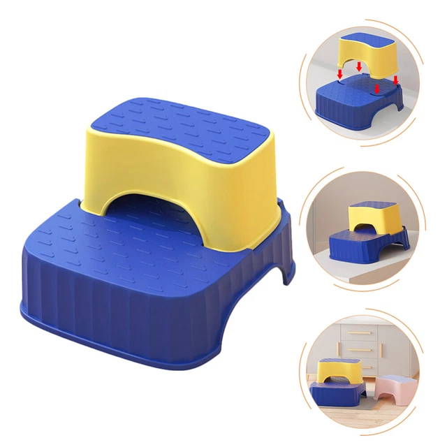 DOUBLE LAYER WASHBASIN Step for Children Stackable Stool £39.45 ...