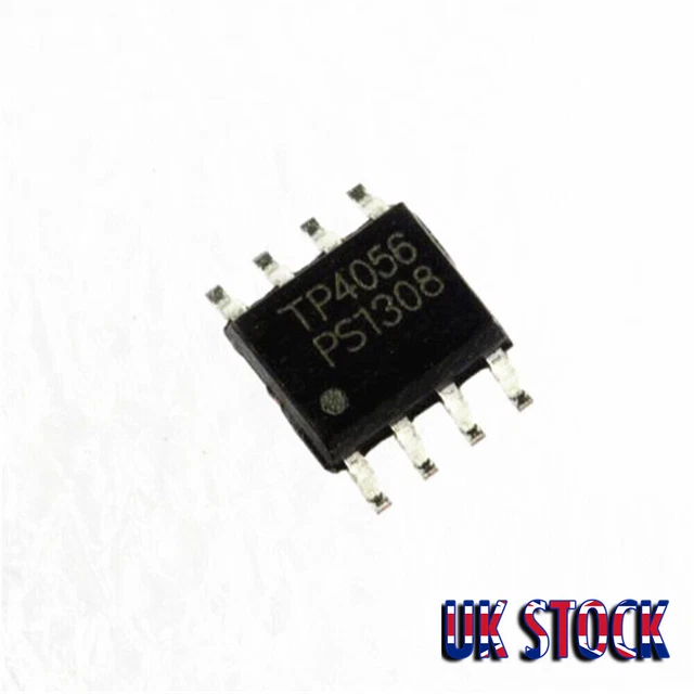 TP4056 SOP‑8 BATTERY Charger IC – Qty 1/5/10/50 Pcs – SMD TP4056 Chip £ ...