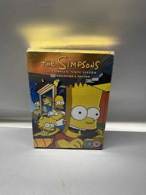 THE SIMPSONS - Series 10 - Complete (Box Set) (DVD, 2007) BRAND NEW ...