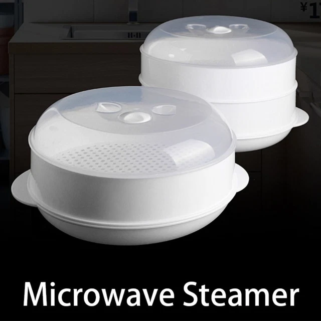 DUMPLING RICE PLASTIC Steamer Oven Steamer Microwave Special Cooking ...
