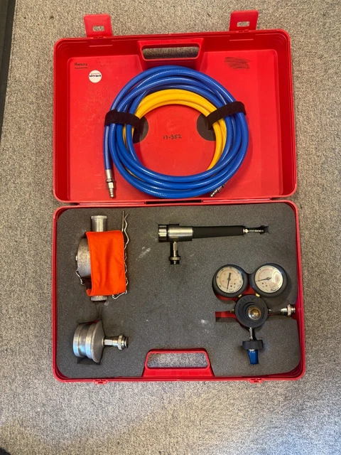 EX FIRE RESCUE Service hose / pathway air inflation kit £59.99 ...