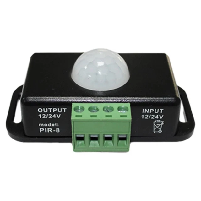 ADJUSTABLE INFRARED HUMAN Body Sensor PIR Infrared Detector Wardrobe ...