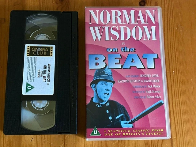 NORMAN WISDON ON the beat VHS PAL Video preowned Classic Comedy film £2 ...