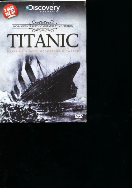 TITANIC DISCOVERY CHANNEL 100th Anniversary DVD Box Set EUR 8,52 ...