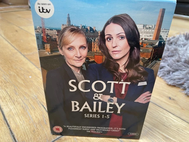 SCOTT & BAILEY - Series 1-5 Box Set (DVD) Suranne Jones Lesley Sharp ...