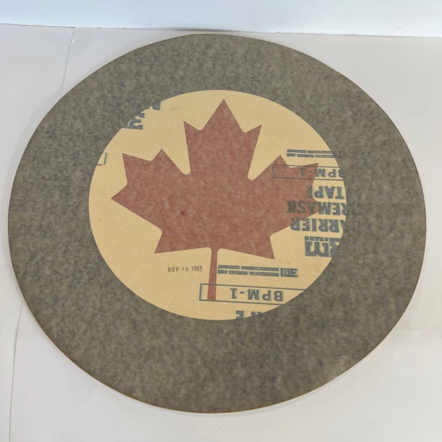 ROYAL CANADIAN AIR force air plane logo decal sticker 1983 new old 16 ...