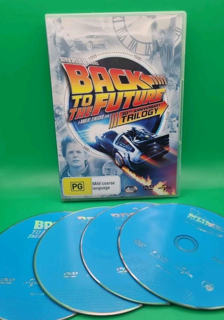 BACK TO THE Future : 30th Anniversary Trilogy - 4 Disc DVD Set Region 2 ...