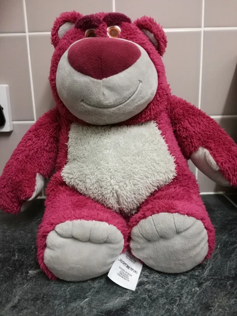 DISNEY PIXAR TOY Story 3 - Lotso Huggin Bear - 15" Strawberry Scented ...