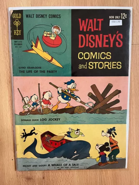Walt Disneys Comics And Stories Gold Key Comics 5 5 E50 170 19 95