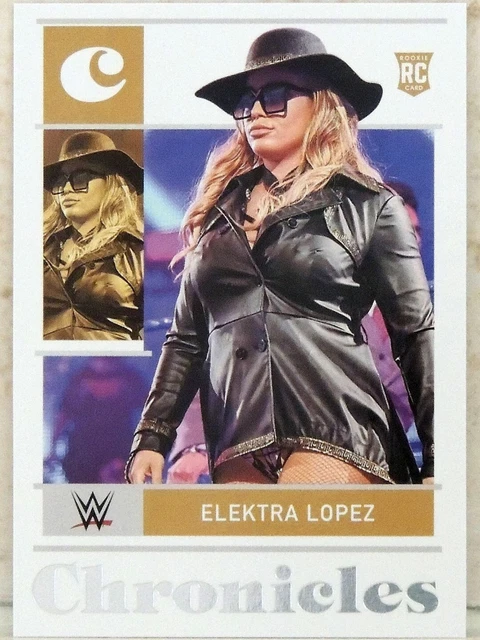 WWE 2022 PANINI Chronicles Elektra Lopez Wrestling Rookie Card 53 Wwf ...