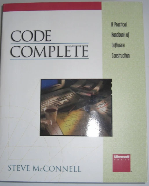 MICROSOFT CODE COMPLETE with Video Training $90.00 - PicClick CA