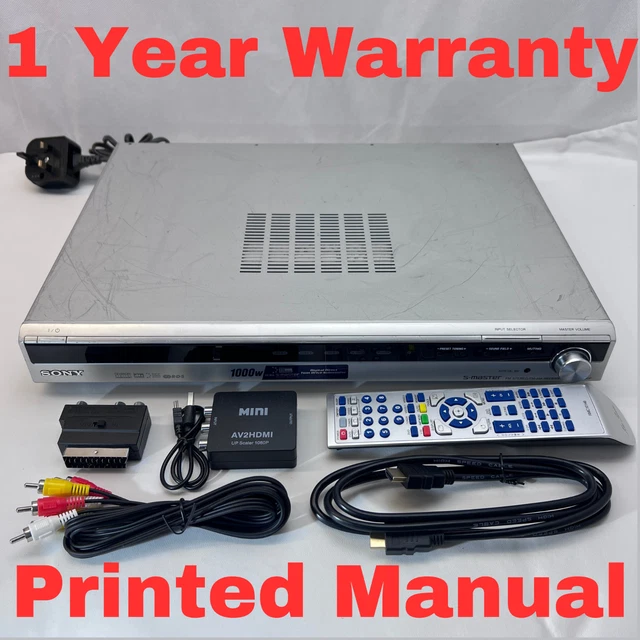 SONY STR-KS1000P SILVER FM-AM Stereo Receiver Optical-in S-Master Dolby ...