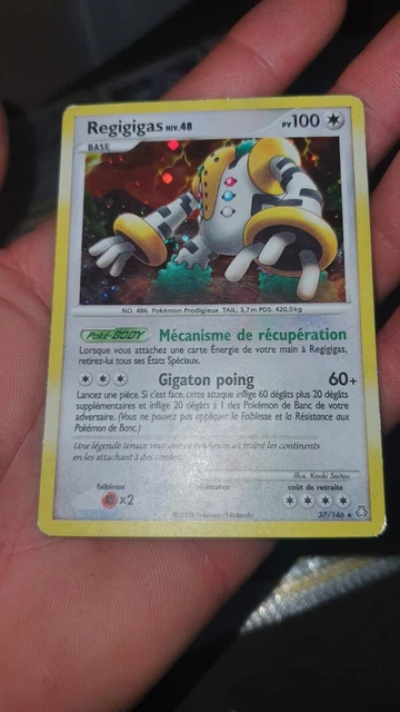 CARTE POKÉMON REGIGIGAS Holographique 37/146 Diamant et Perle Éveil des Légendes EUR 8,00 ...