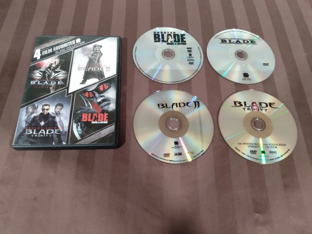 4 FILM FAVORITES: Blade Collection (DVD) Wesley Snipes $11.49 - PicClick
