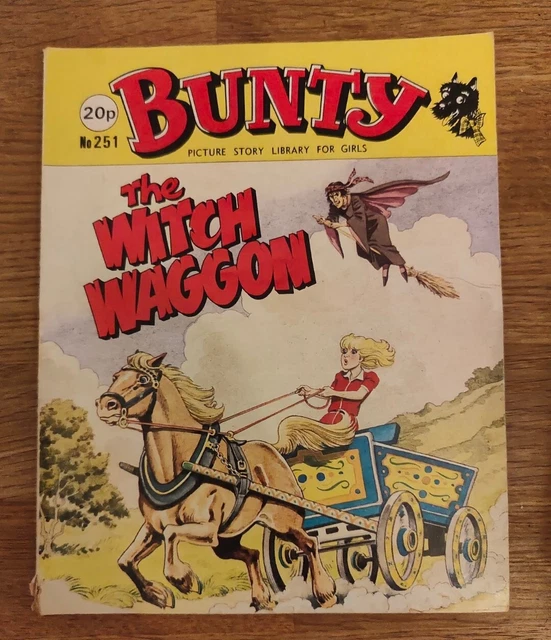 COMIC - BUNTY Picture Story Library For Girls No #251 The Witch Waggon EUR 3,52 - PicClick IT