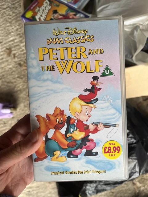 Walt Disney Peter And The Wolf Vhs 7 00 Picclick Uk