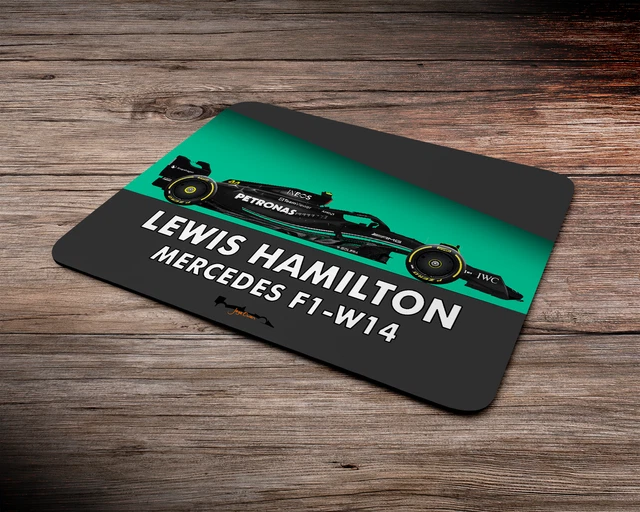 LEWIS HAMILTON 2023 Mercedes W14 F1 Mouse Pad - Scuderia GP £15.00 ...