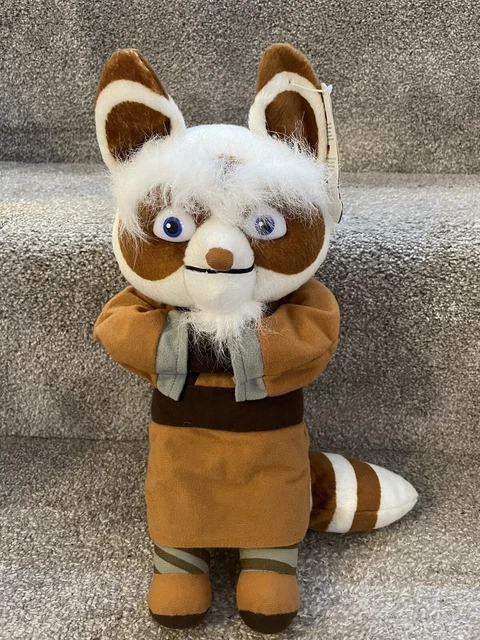 KUNG FU PANDA Master Shifu raccoon / red panda plush soft toy - approx ...