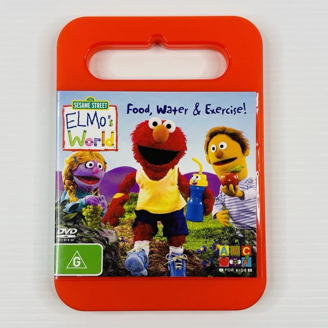 SESAME STREET ELMO'S World Food, Water & Exercise! DVD Region 4 PAL ...
