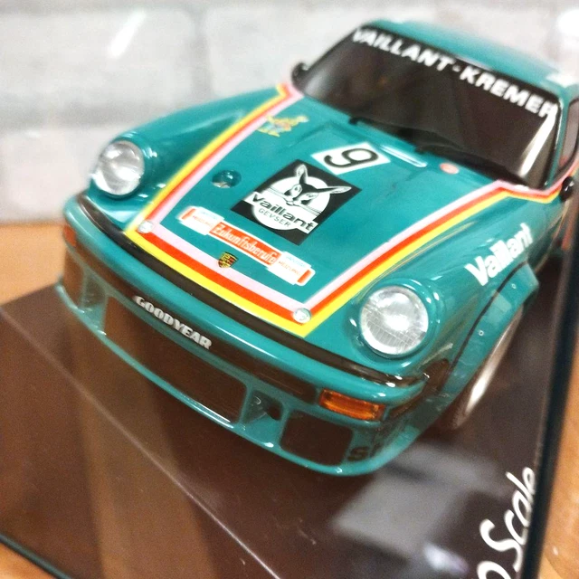 KYOSHO MINI-Z PORSCHE 934 Rsr Turbo 1976 Auto Scala Collezione Vaillant Verde EUR 193,60 ...