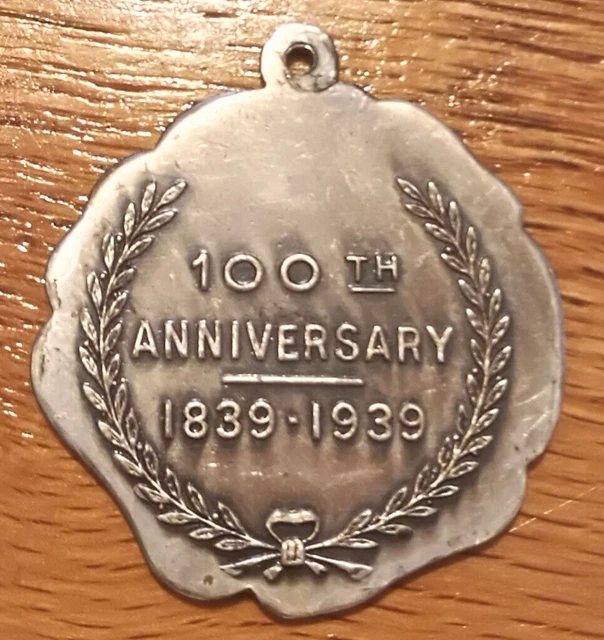 USA ~ 1939 ~ Silver Token Medal ~ Hiram Chapter No 18, R.a.m. Massillon ...