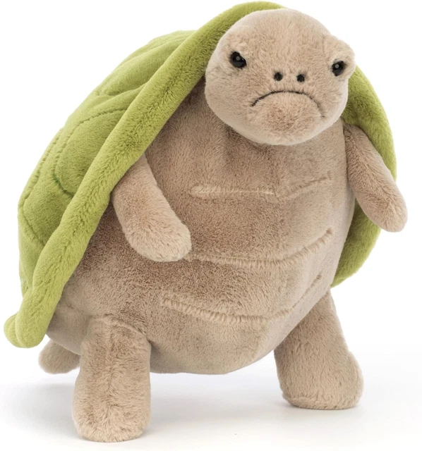 JELLYCAT GENUINE FUN Grumpy Timmy Turtle,28cm Reptile Plush Toy - BNWT ...