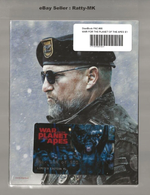WAR FOR THE PLANET OF THE APES - FILMARENA FAC #95 Ed 1 BLU RAY ...