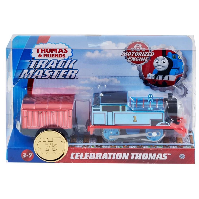 THOMAS & FRIENDS Trackmaster 75th Anniversary Motorized Engine (Box ...