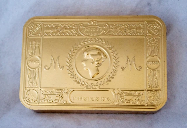 REPRO GREAT WAR 1914 Christmas Box WW1 tin replica Daily Mail tobacco ...