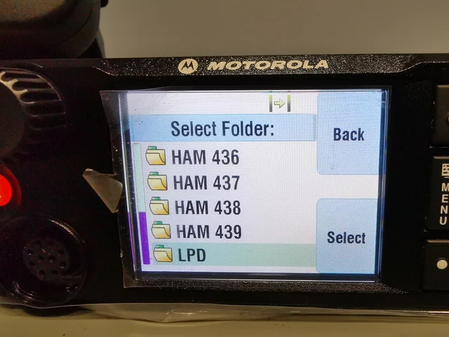 MOTOROLA MTM800E 381-470 Mhz tetra radio. TEA1 MT512M Radio only £229. ...