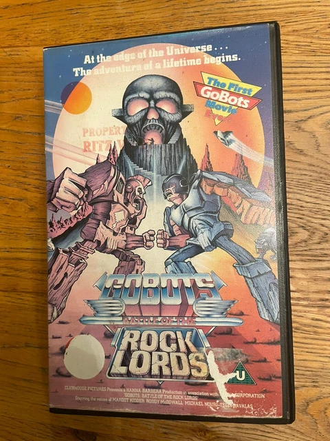 VHS GOBOTS BATTLE of the Rock Lords Rare £11.99 - PicClick UK