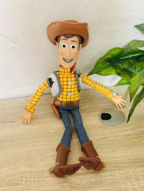 Disney Store Toy Story Pull String Woody Interactive Talking Action Figure Doll £1995 Picclick Uk