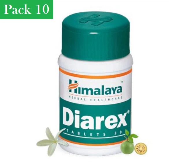 10X30TAB HIMALAYA HERBAL Diarex Tablets For dysentery and diarrhea ...
