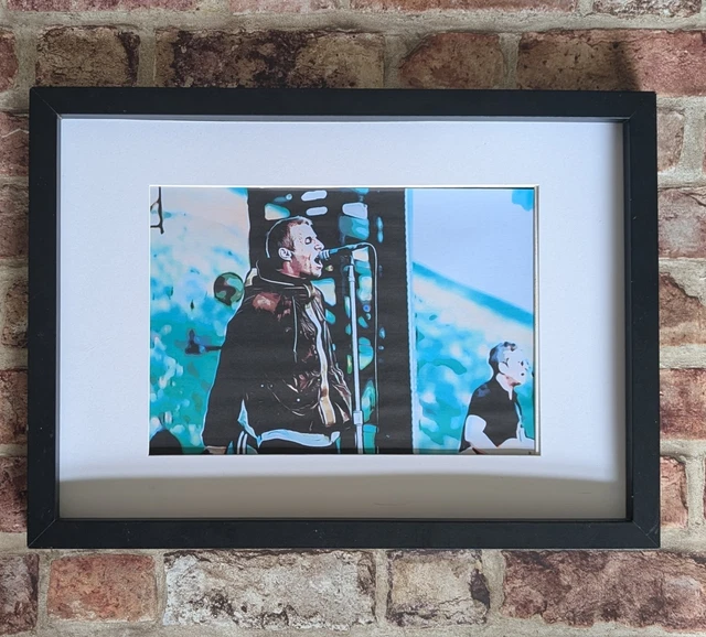 OASIS LIAM GALLAGHER Heaton Park 2025 Pop Art Design Print Wall Art £4. ...