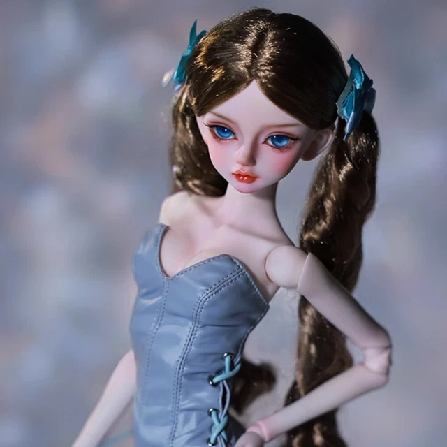 1/4 RESIN BJD Doll SD Ball Joint Doll Fashion Girl Bare Doll with Face Makeup $215.44 - PicClick AU