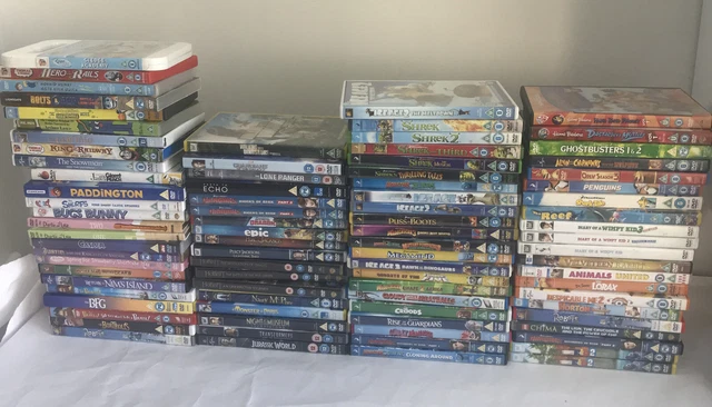 WALT DISNEY DISNEY Pixar-Junior DvD bundle collection x86 Films Classic ...