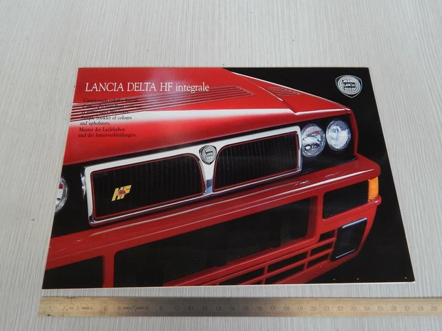 TABELLA CAMPIONARIO COLORI Originale Lancia Delta Hf Integrale ...