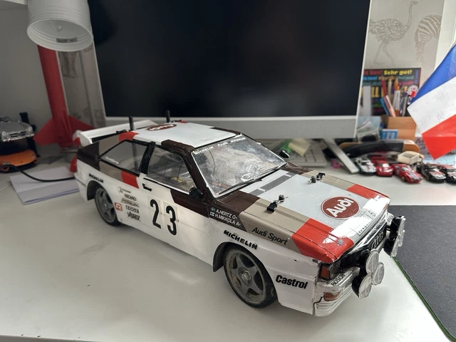 TAMIYA RC AUDI Quattro Rally £167.08 - PicClick UK