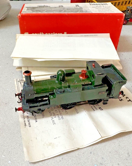 WILLS FINECAST GWR Metro Tank 2-4-0 Kit Built Green 518 Boxed £130.71 ...