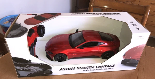 ASTON MARTIN VANTAGE PEARL RED Remote Control 1:14 Forward Reverse Left ...