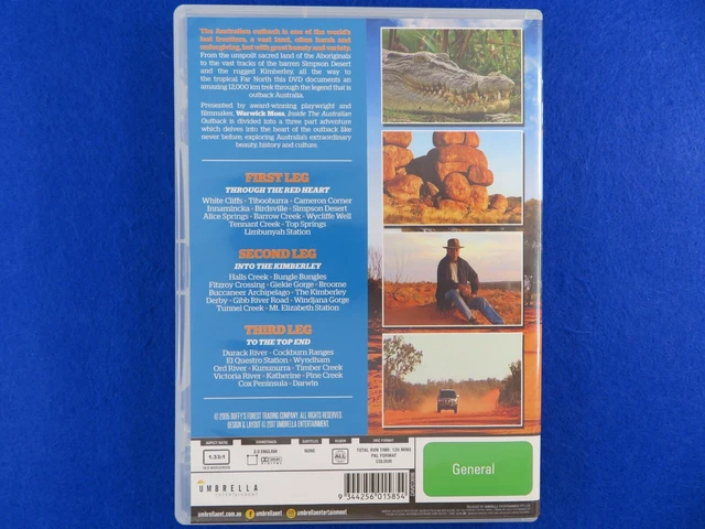 INSIDE THE AUSTRALIAN Outback With Warwick Moss - DVD - Region 0 - Fast ...