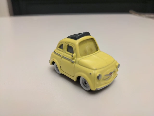 DISNEY PIXAR CARS Yellow Luigi Car Diecast Metal 1:55 £1.50 - PicClick UK