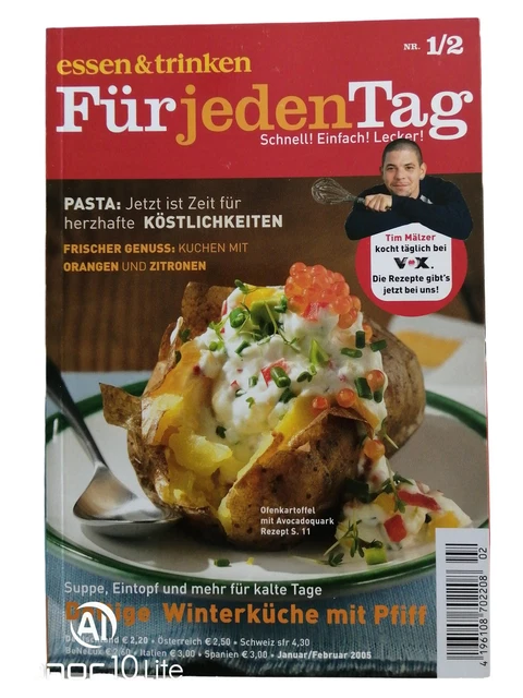 ESSEN & TRINKEN Für Jeden Tag Zeitschrift Winterküche Tim Mälzer Jan ...