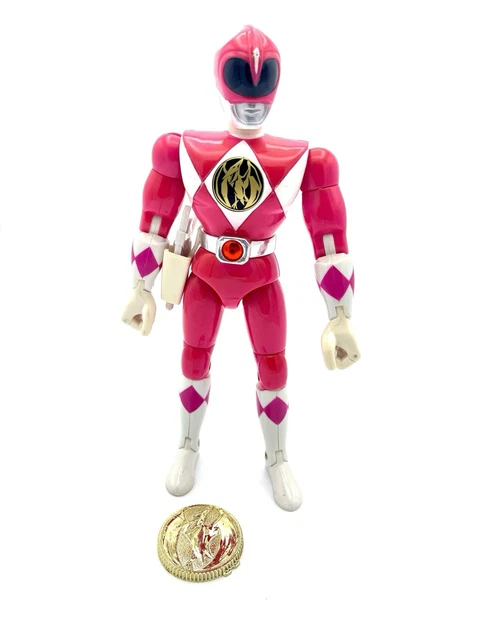 PINK RANGER DX Deluxe Power Rangers Bandai Saban Super Sentai 22cm 1993 ...