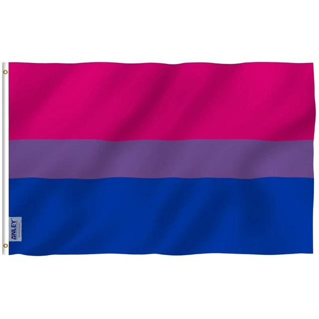 ANLEY FLY BREEZE 3x5 Foot Bi Pride Flag - Bisexual Flags LGBT Flag ...