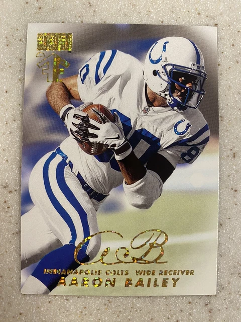 1998 SKYBOX PREMIUM Fleet Farm Aaron Bailey #51 Colts d'Indianapolis ...