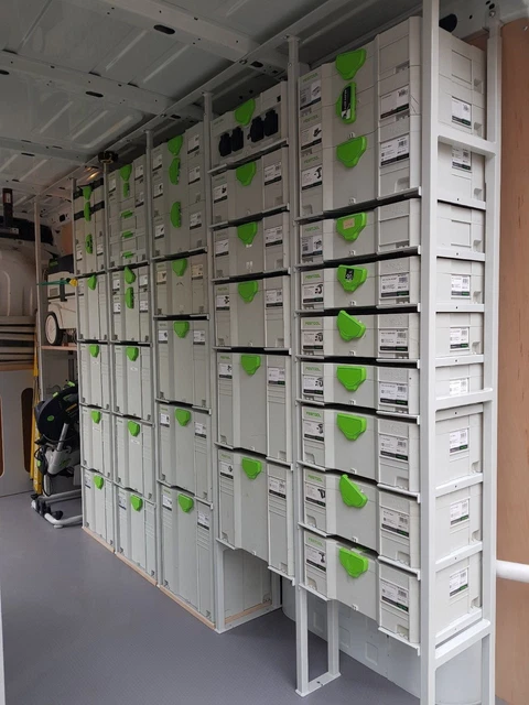 FESTOOL VAN RACKING system for T-Loc Systainer Sys 1-5 £15.80 - PicClick UK