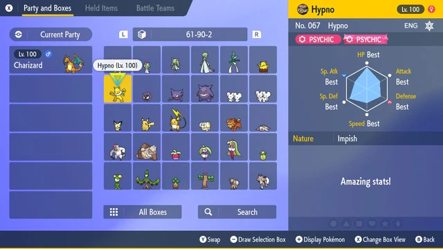 POKEMON SCARLET VIOLET (#67) HYPNO - Egg Moves/H Abilities/TMs/IVs $2.99 - PicClick CA