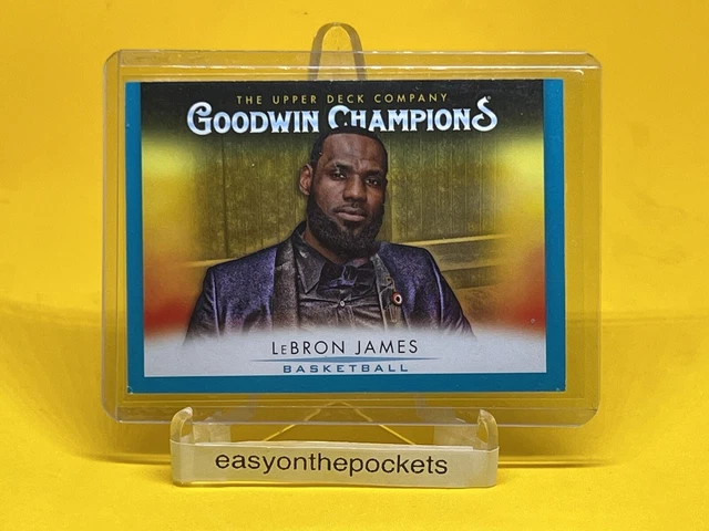 CARTE 2021 UD Goodwin Champions LeBron James « TEAL » #100 EUR 4,62 ...