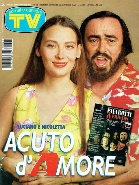 TVSC 1996/25=PAVAROTTI=WENDY WINDHAM=AMBRA Angiolini=Marina Rei ...